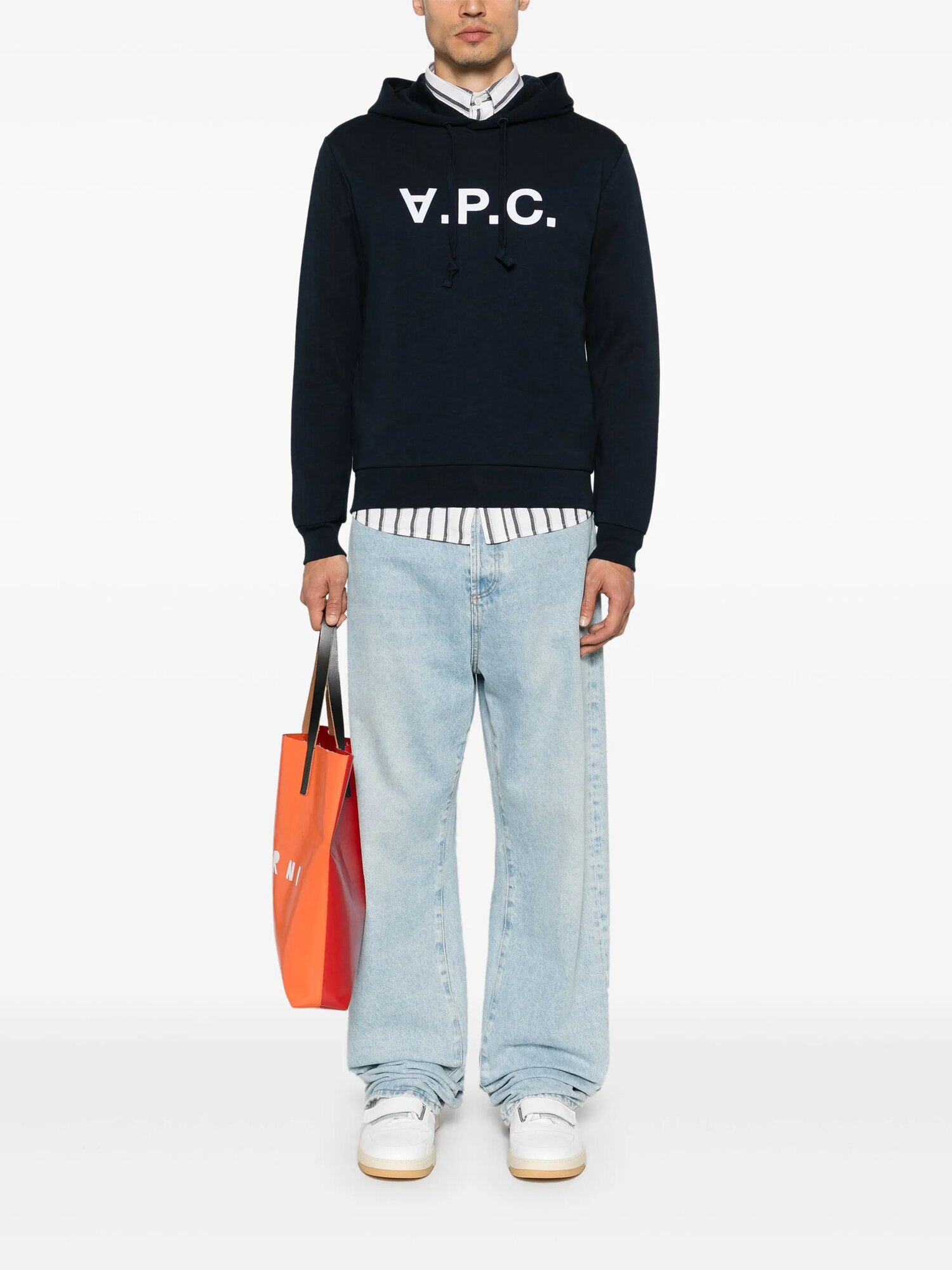 Худи A.P.C. Standard Grand VPC, размер XL, , синий — фото 1