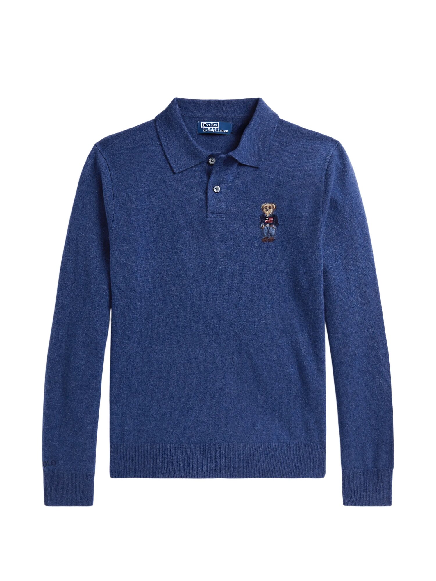 Рубашка Appliqué long-sleeve polo shirt