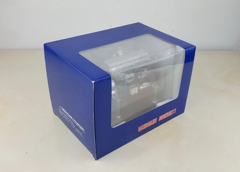 Модель двигателя FAW CA6DM3 goni 1:12 Темно-синий, Deluxe Edition