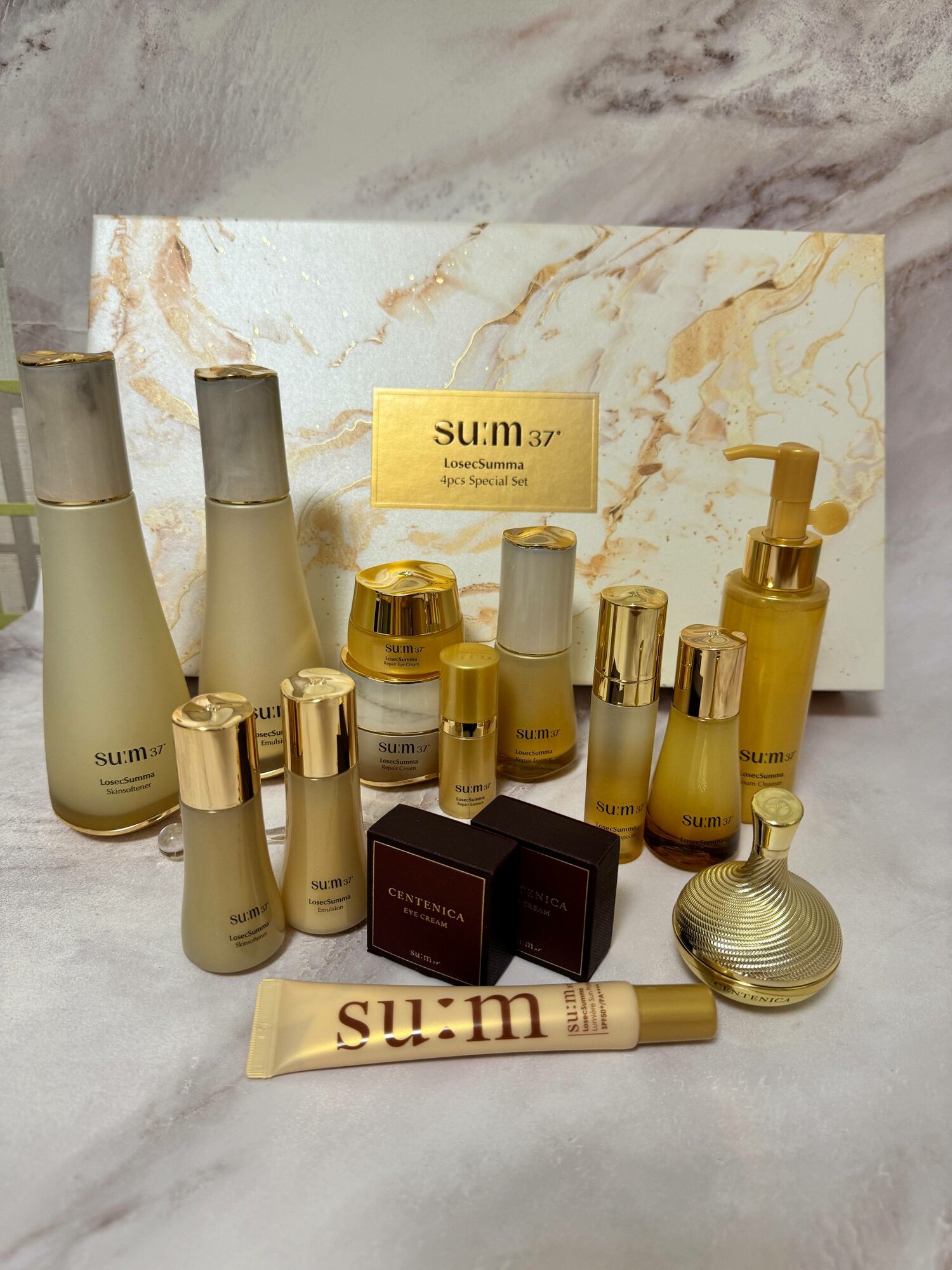 SU: M37 Набор корейской косметики люкс Losec Summa 4pcs Speical Set