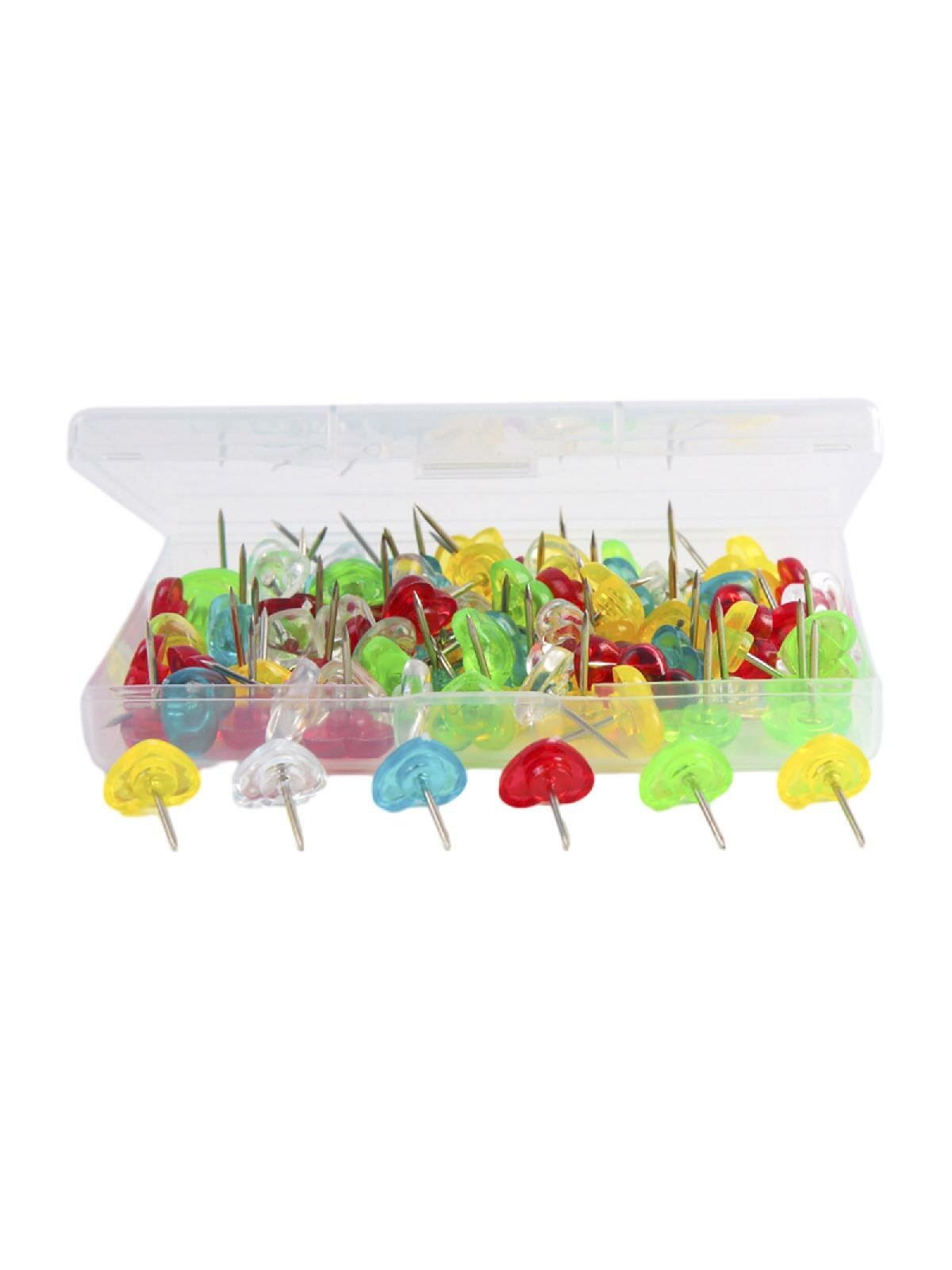 Разноцветные кнопки Пластиковые булавки для карт для пробковой доски