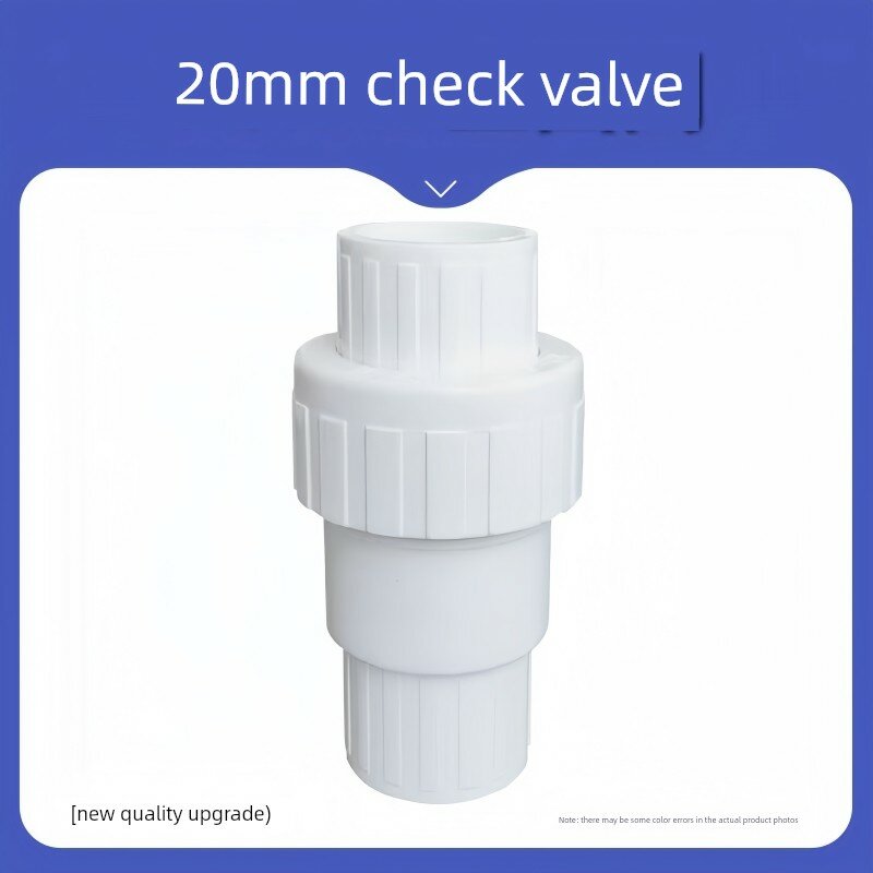 Водопровод для аквариума, аксессуары для жестких труб из ПВХ, обратный клапан для аквариумной трубы, нижний фильтр,