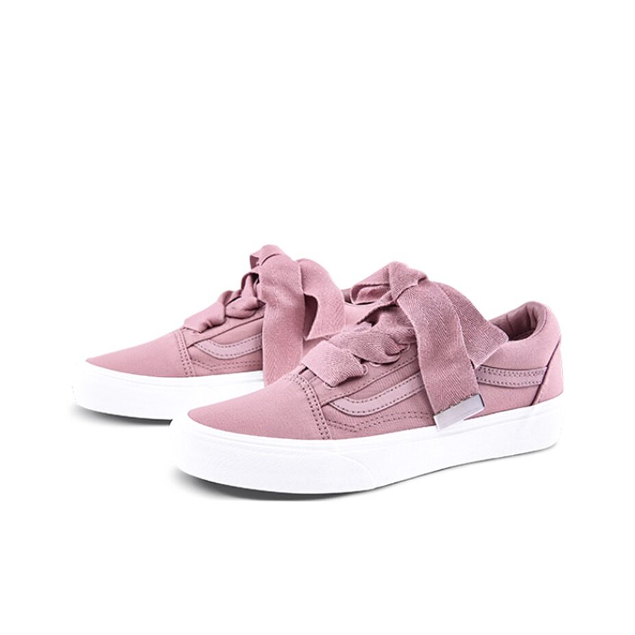 Кроссовки VANS Old Skool, размер EU 35 стопа (22CM), розовый, — фото 1