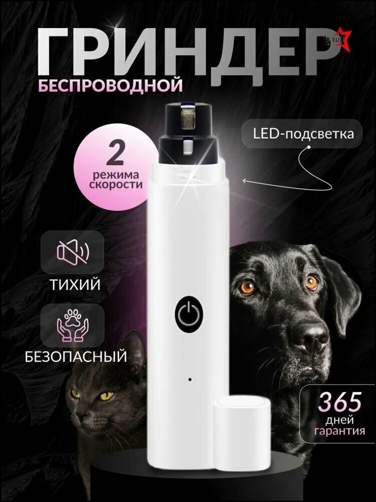 Бесподобный гриндер Белый, когтерез