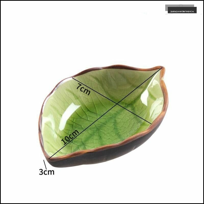 Эксклюзивное блюдо для соусов керамическое