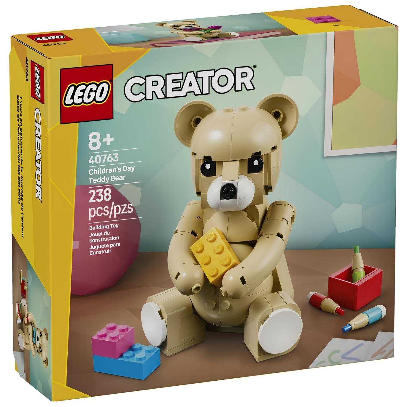 Конструктор LEGO Creator 40763 Мишка ко Дню защиты детей
