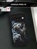 Черный матовый чехол на Google Pixel 10 / Гугл Пиксель 10 с принтом Гроза и медв...