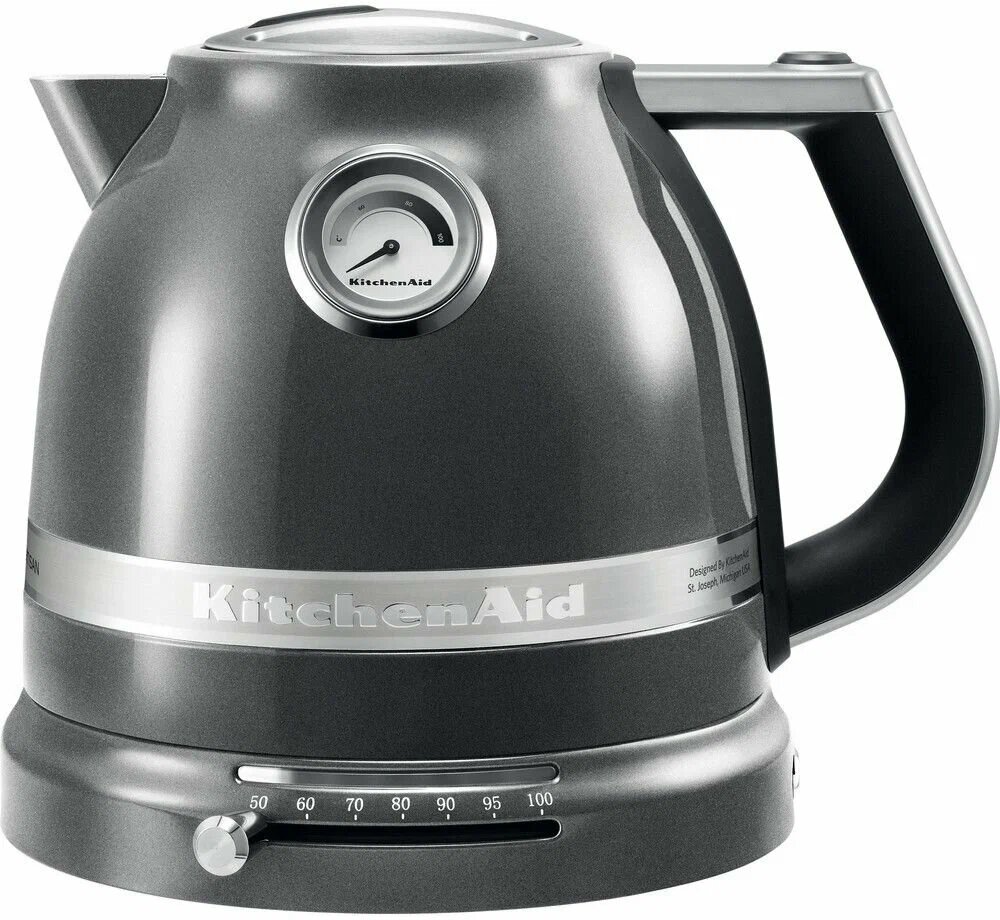 Электрический чайник KitchenAid Электрочайник Artisan 1.5 л, серебряный медальон 5KEK1522EMS 5KEK1522EMS