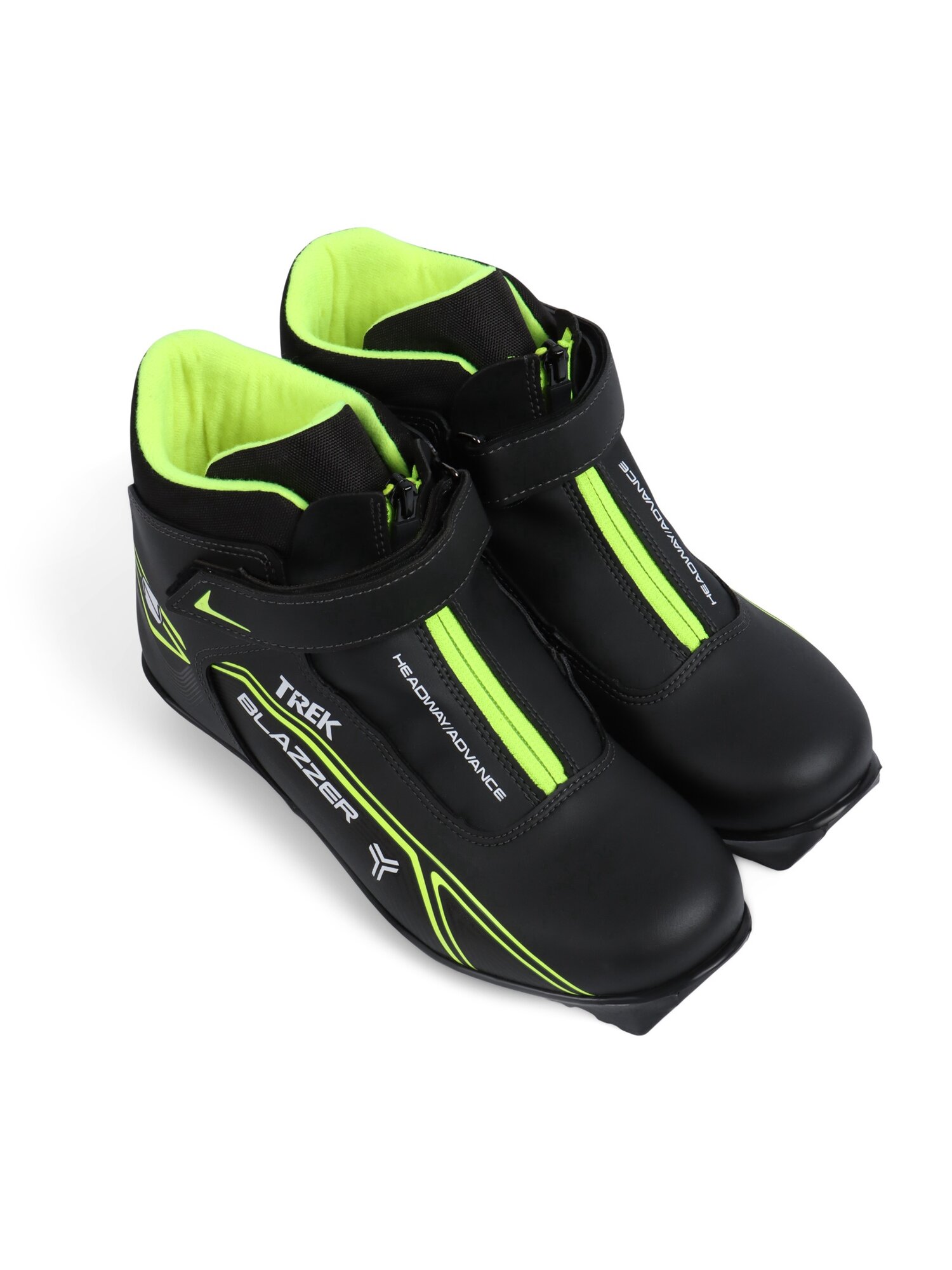 Ботинки лыжные BlazzerControl1 TREK, NNN, р. 42, искусственная кожа, чёрный