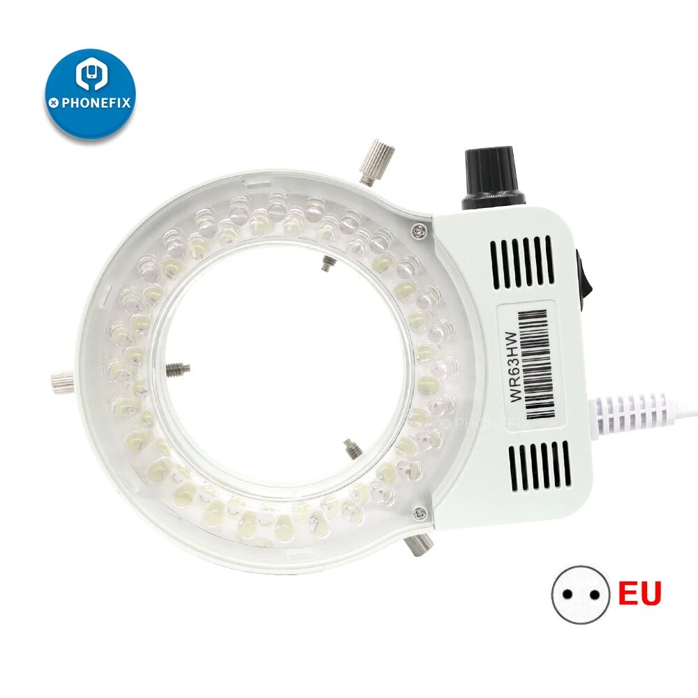 Кольцо подсветки Mshiwi 56 LED для микроскопа 100-240В White EU plug