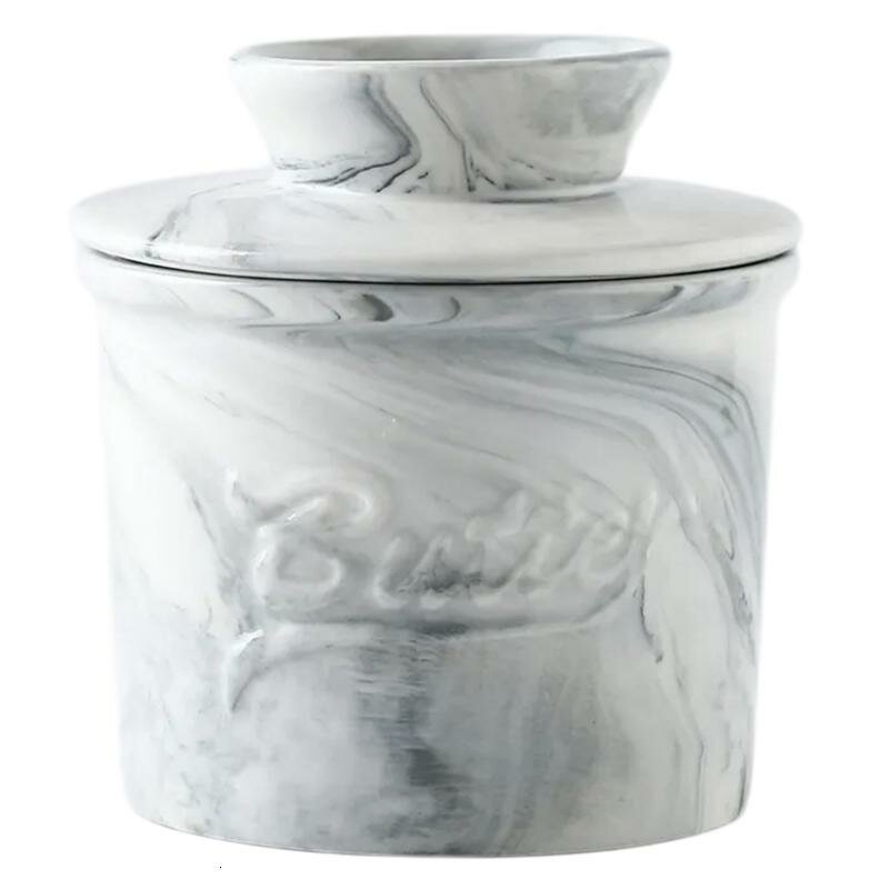 Керамическая масленка, Каменный узор