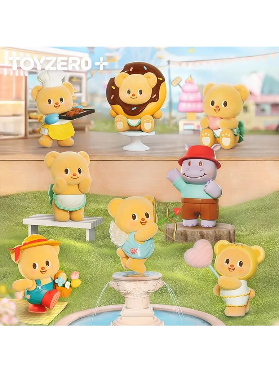 Мишка в коробке-сюрпризе (плюшевый, аромат масла)