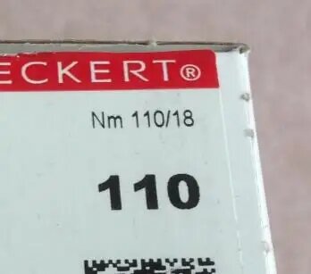 Швейные иглы Groz-Beckert DPX17 100 шт. Nm 110