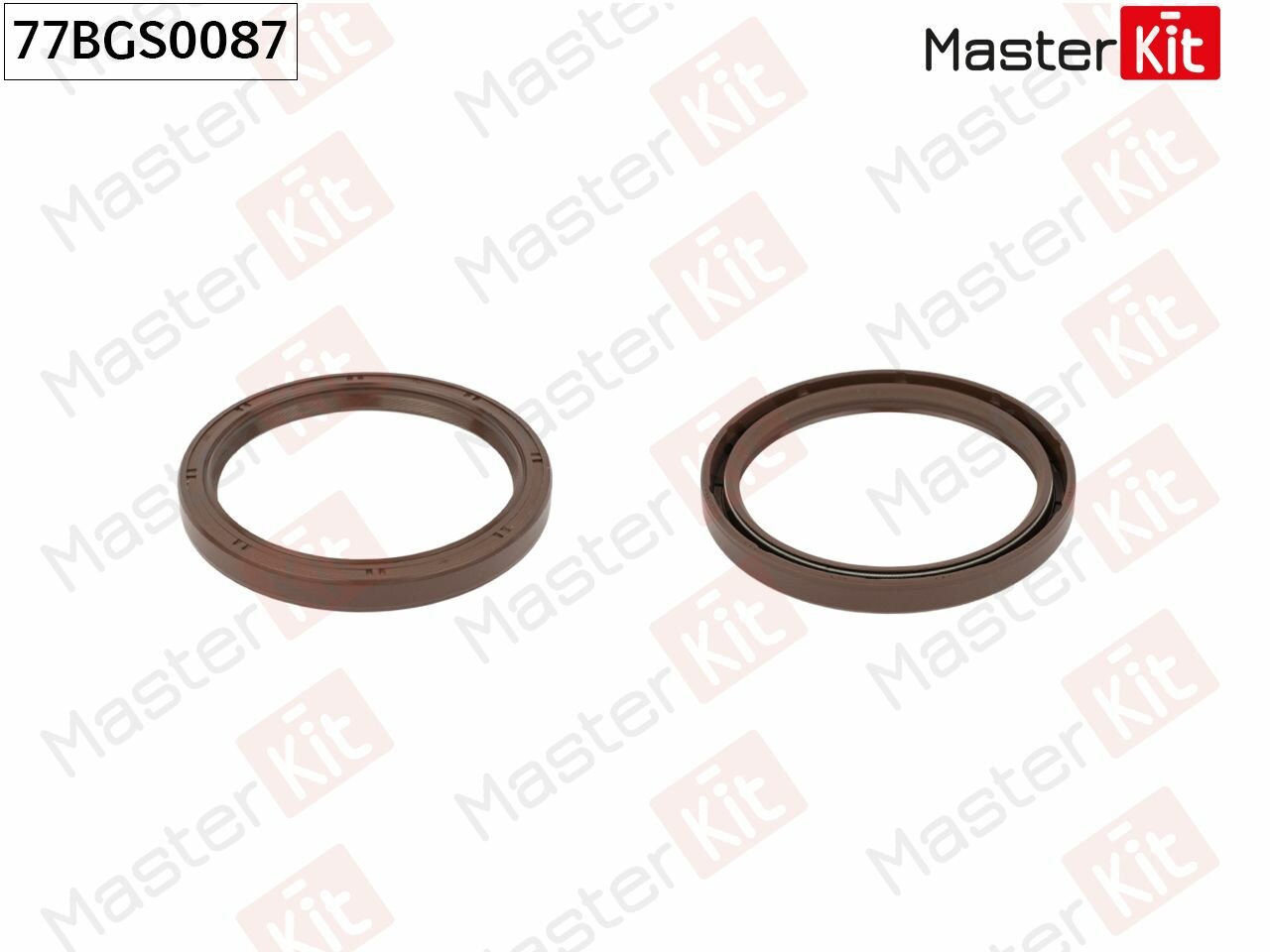 Сальник коленвала задний. Chevrolet Aveo T300 11-Daewoo Nexia 95-08 LWDLDCG15MF MasterKit 77BGS0087