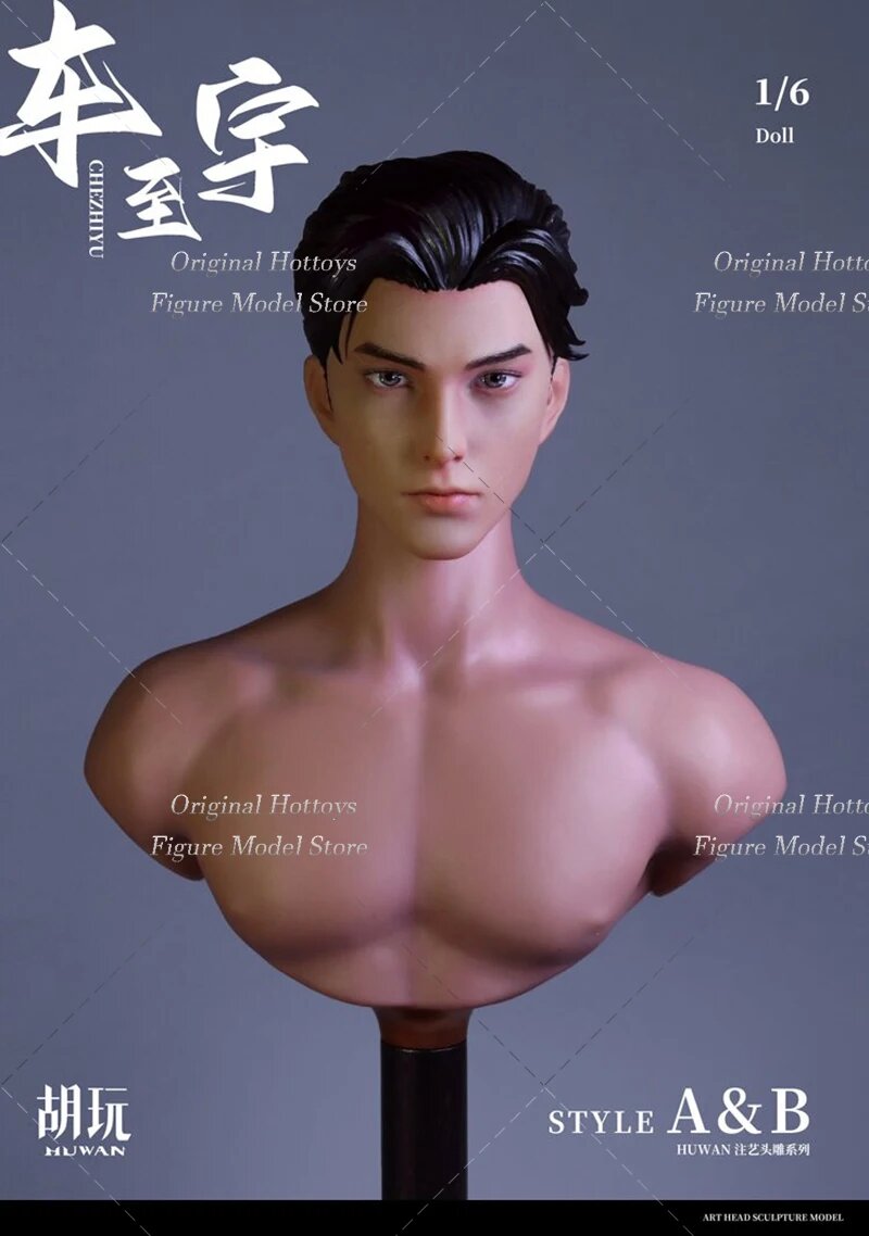 Hot Toys 1/6 Мужской Солдат Голова Че Жию Head A