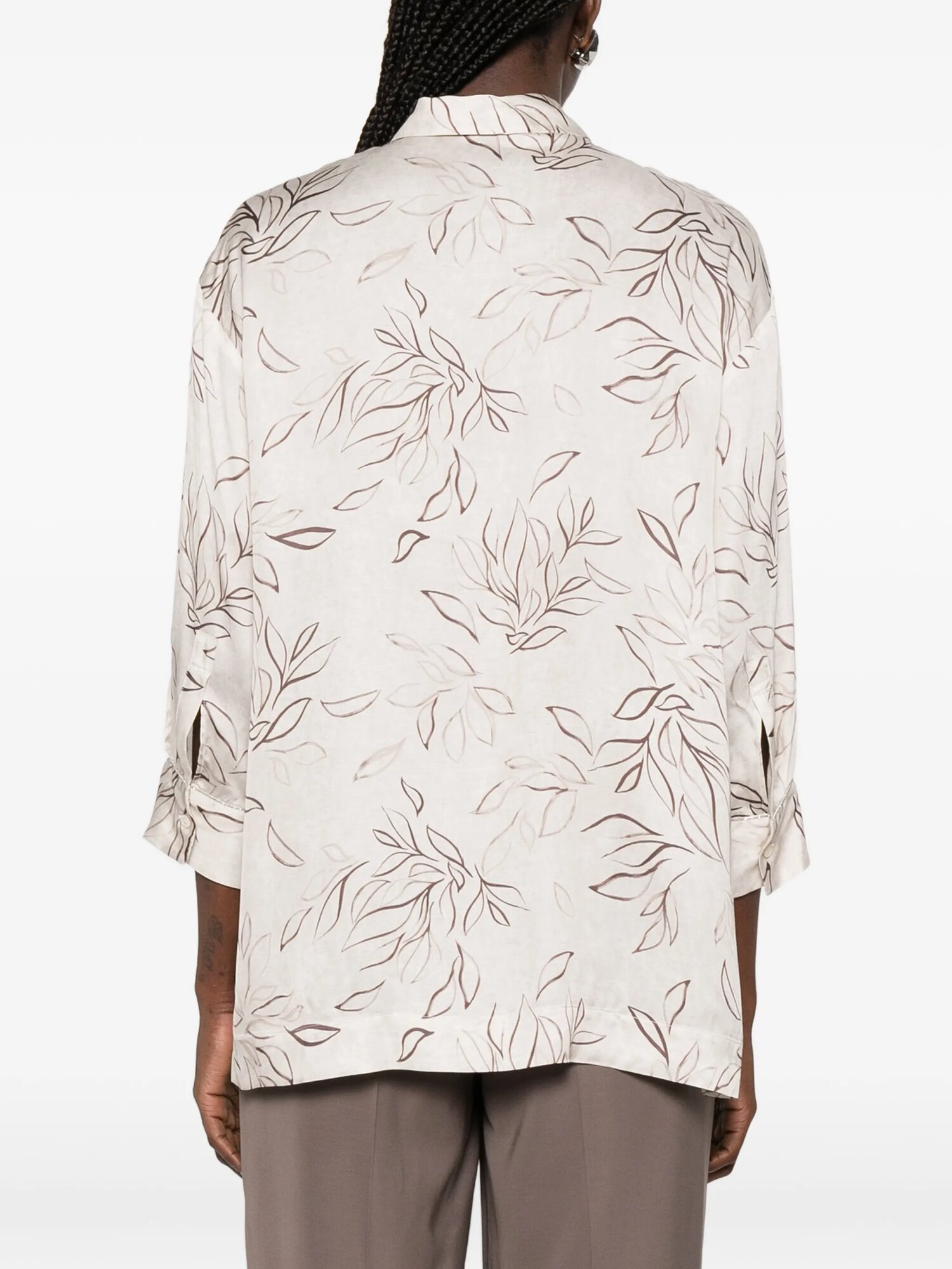 Рубашка PESERICO Floral-pattern shirt, размер 42 — фото 1