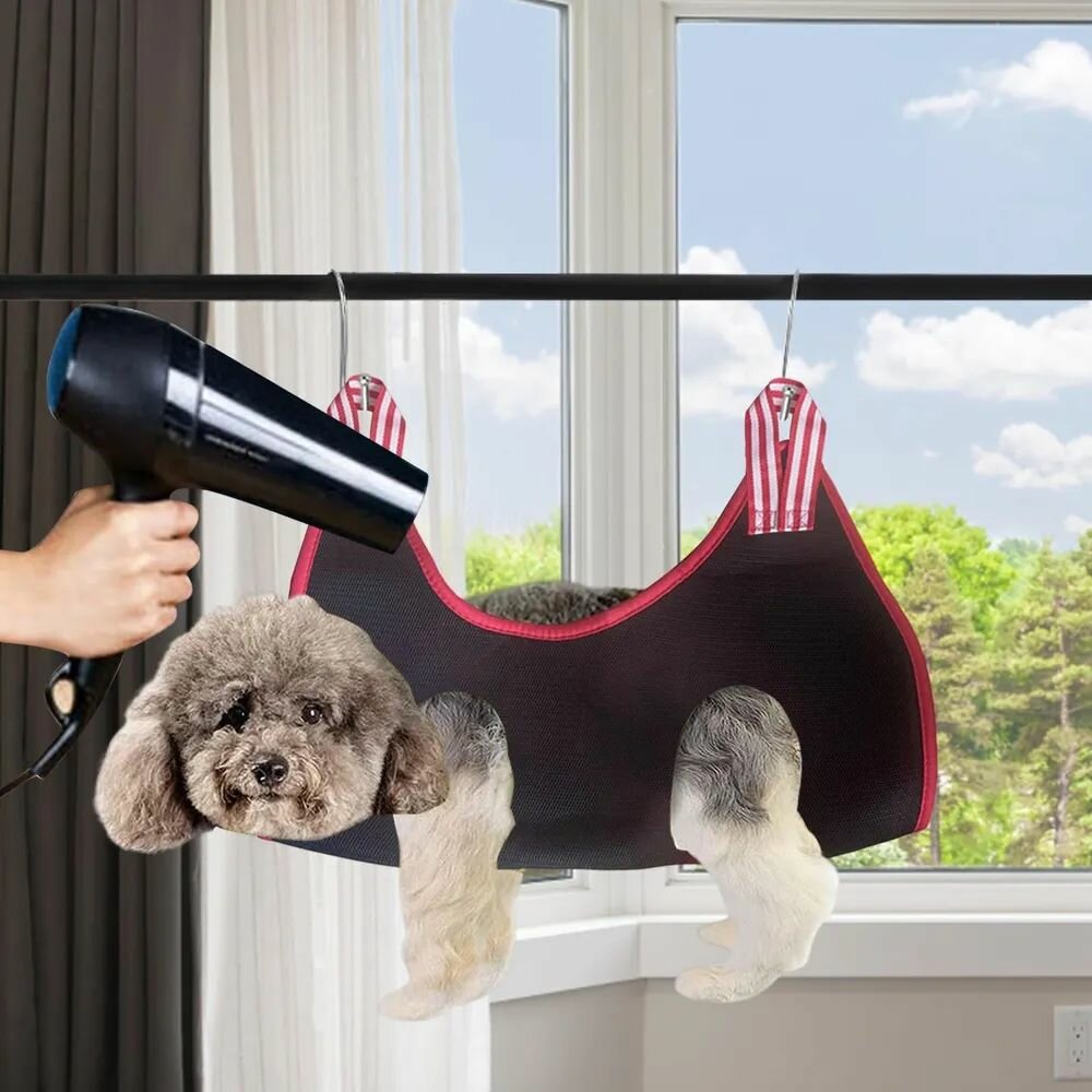 Собачья гамак для обрезки ногтей , Гамак для груминга