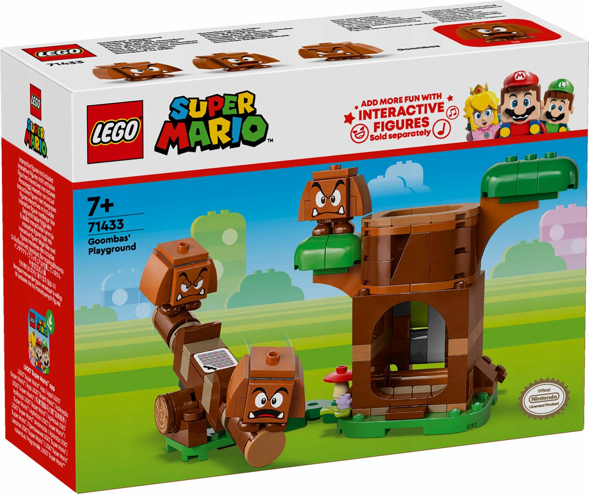 Конструктор LEGO Super Mario - Гумба и игровая площадка - Лего Супер Марио 71433