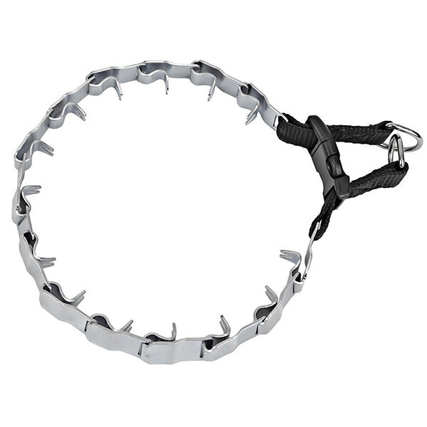 Ошейник Jack&King классика, строгий пластинчатый, с фастексом цинк, 14 звеньев, 72 смх22 ммх1.5 мм