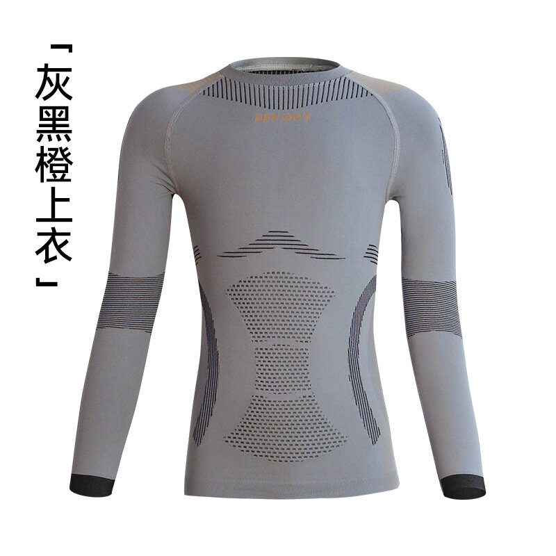 Осенне-зимняя детская лыжная одежда с быстрой сушкой для мальчиков и девочек, профессиональный компрессионный термокостюм, дышащий базовый слой