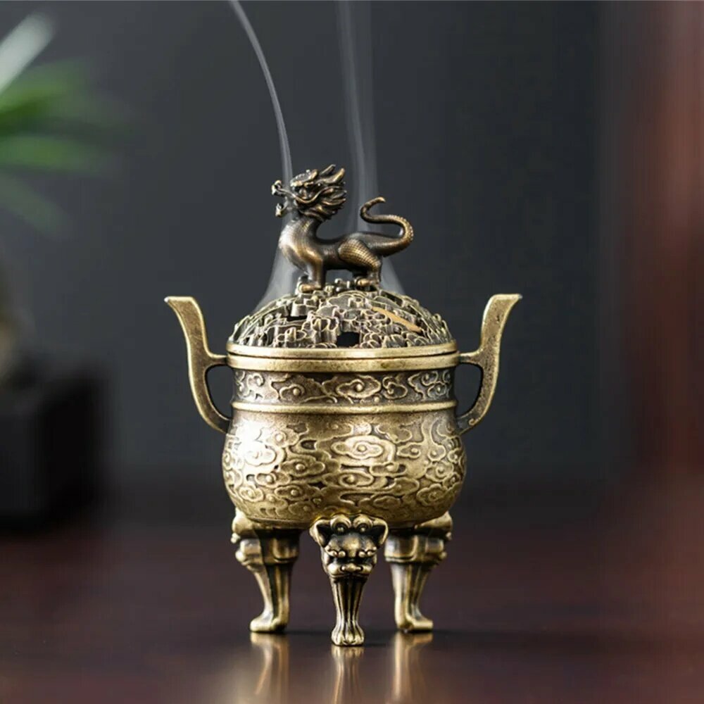 Кадильница для благовоний и ладана, подставка кадило для медитаций