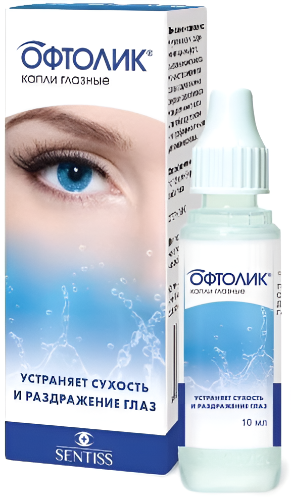 Офтолик гл. капли фл.-капельница 10мл