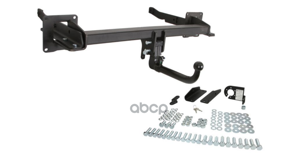 Фаркоп Mercedes GLE-Class Coupe c292 2015-2019 вертикальное быстросъемное крепление шара на ключе Steinhof арт. M-154