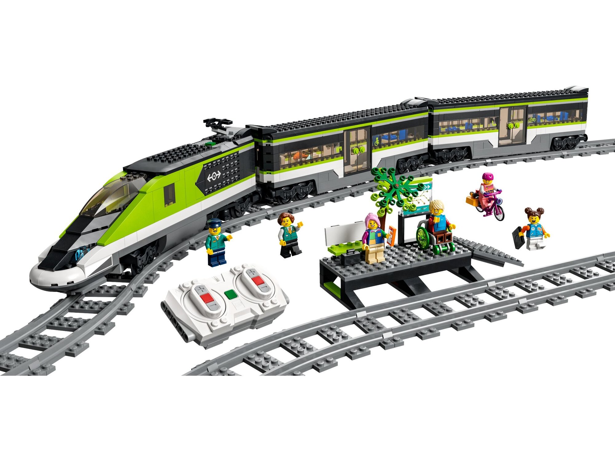 Конструктор LEGO City 60337 Пассажирский поезд-экспресс, 764 дет. — фото 1