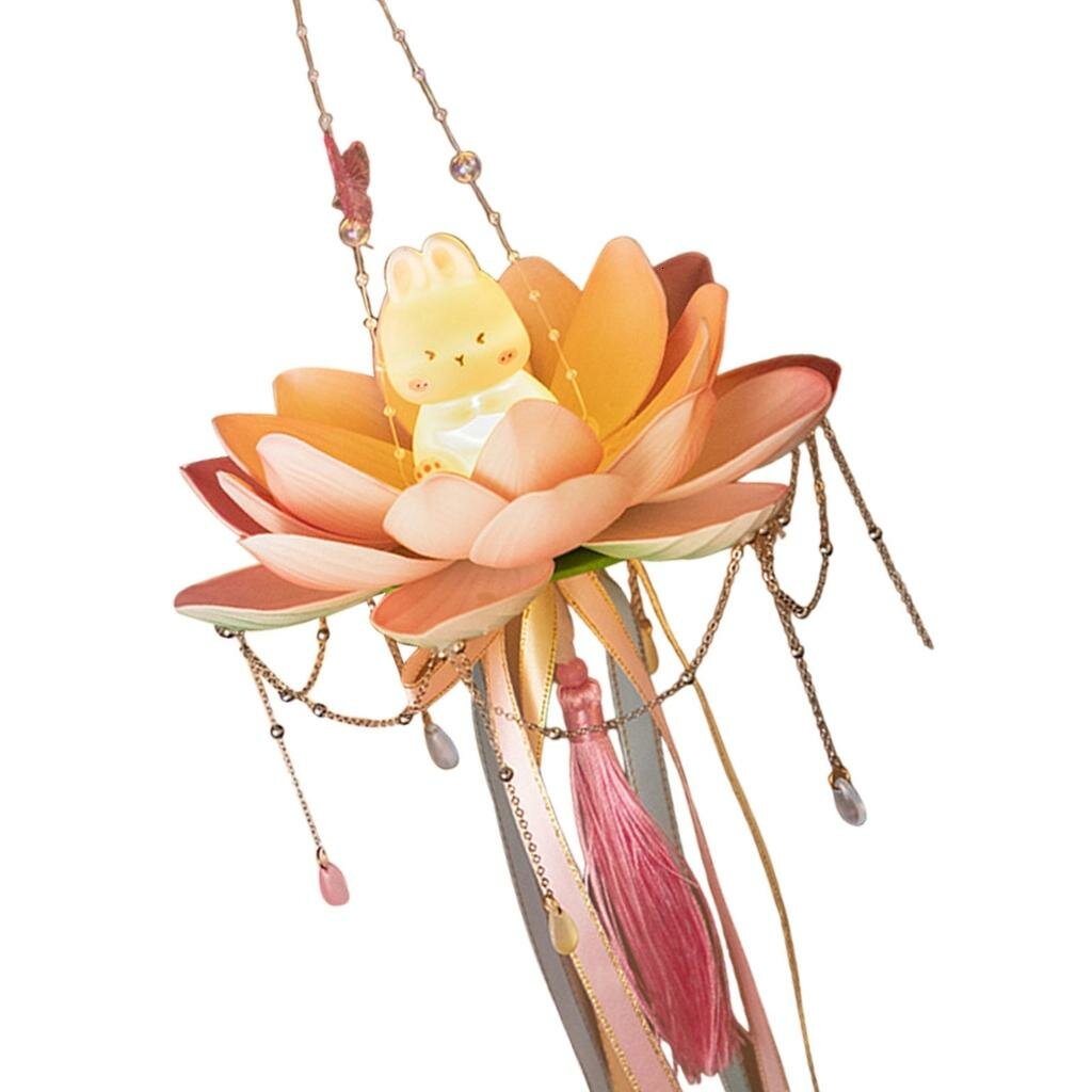 Осенние фонарики в виде цветов, Первый порошок лотоса