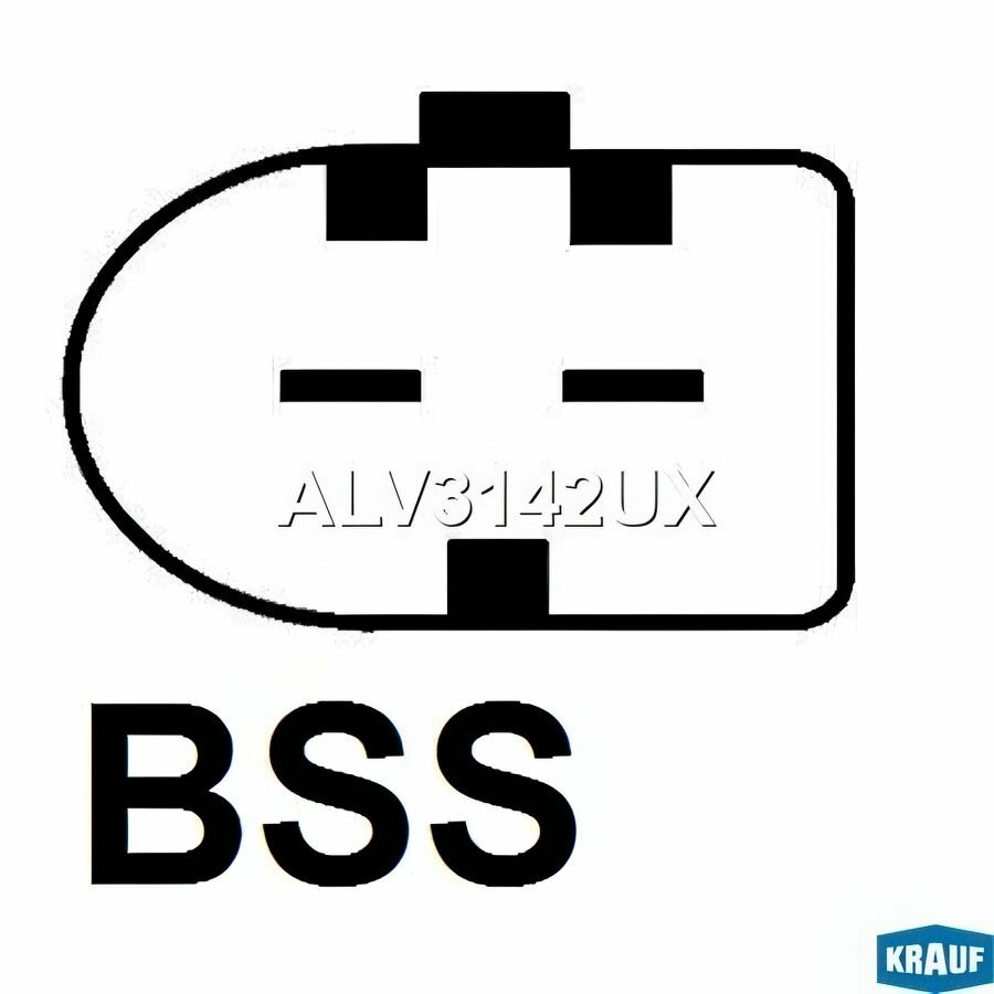 Генератор, для Фольксваген Туарег арт ALV3142UX