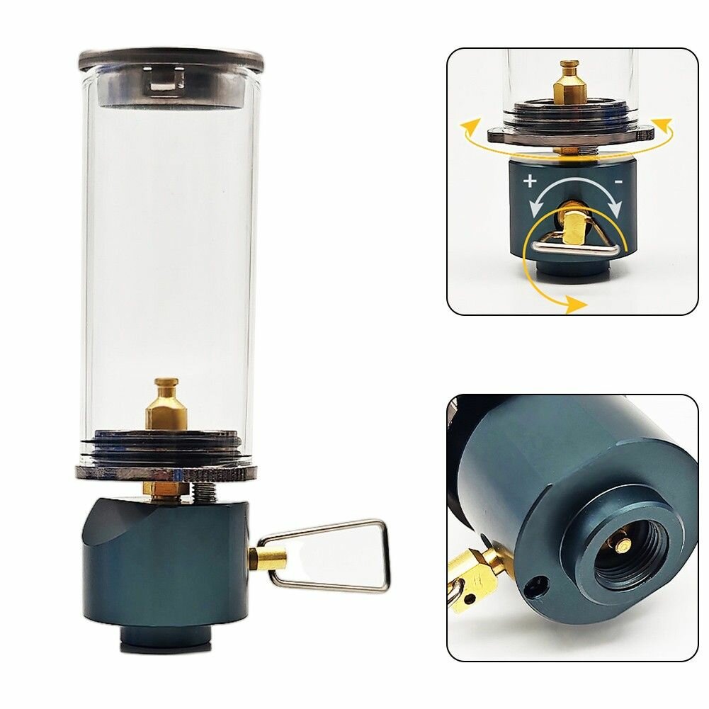 Газовый фонарь для кемпинга на открытом воздухе Газовая свеча Лампа для палатки Фонарь для атмосферного освещения