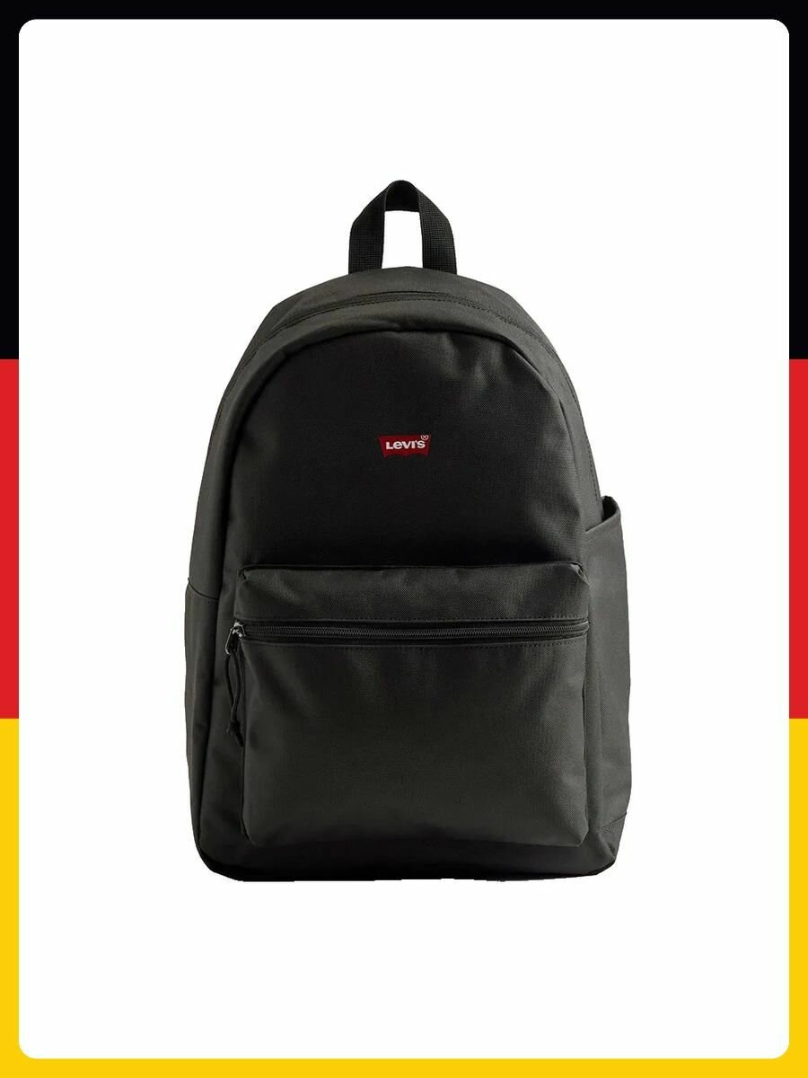 Рюкзак Levis , черный, 410х260х130 мм