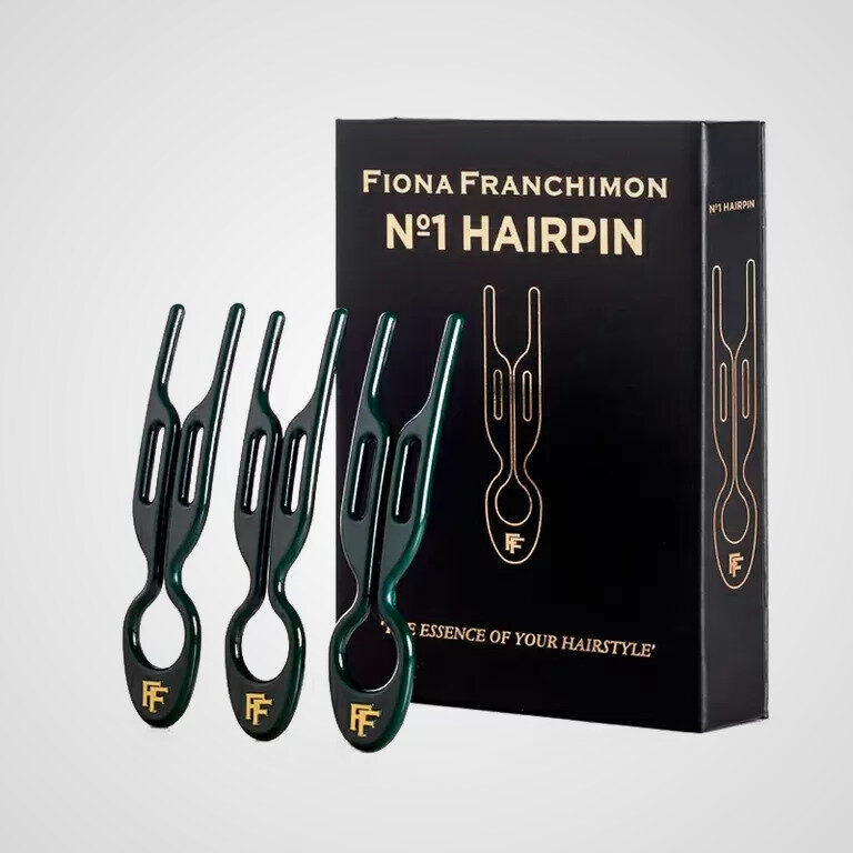 Шпилька Hairpin No1 Изумрудный Emerald Green (Бокс 3шт) FIONA FRANCHIMON Hairpin No1 Emerald Green Шпилька 3 шт