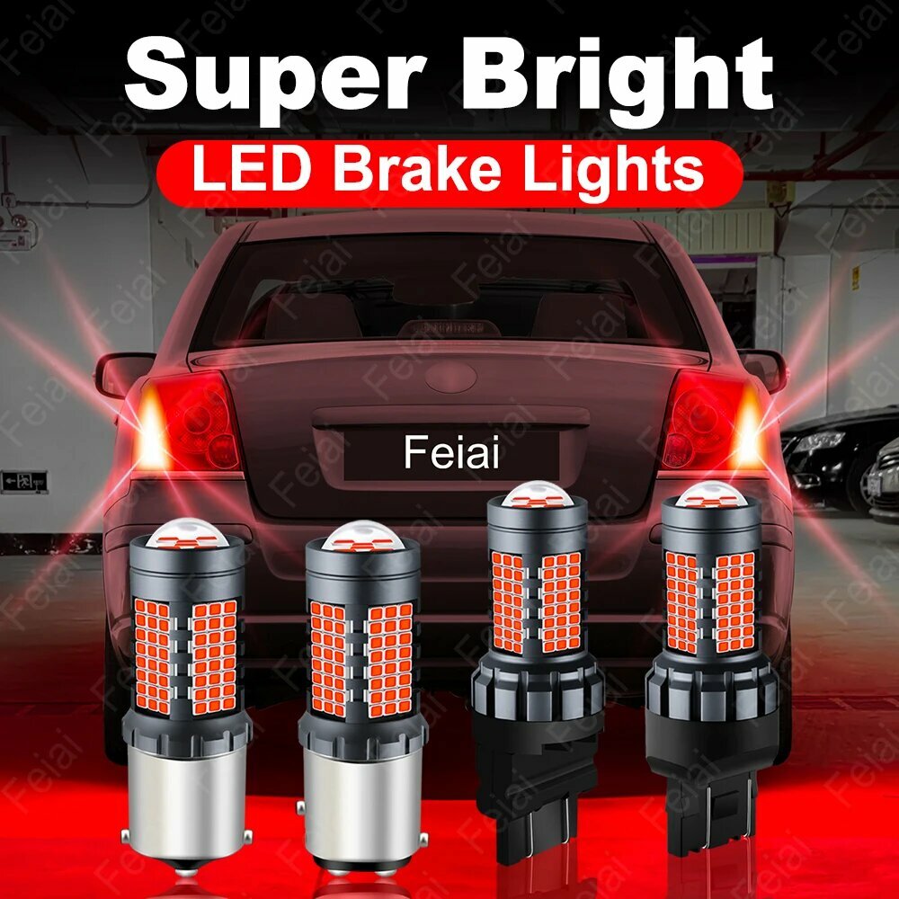 7443 1157 3157 P21W Светодиодная лампа Canbus Светодиодные стоп-сигналы Стоп-сигнал P21/5W BAY15D W21/5W T20 P21/7W T25 BA15S 1156 Красная стробоскопическая вспышка