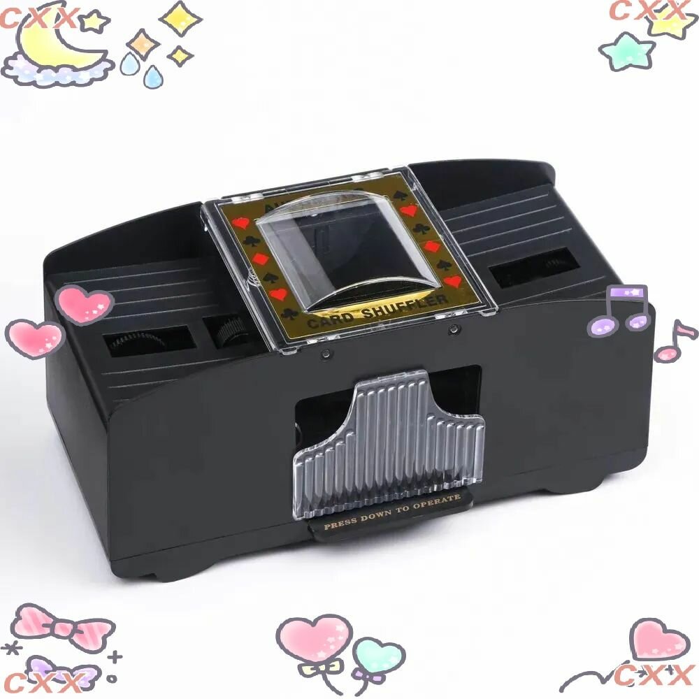 Шафл-машинка для перемешивания карт, автоматическая, на 2 колоды-GXX251022