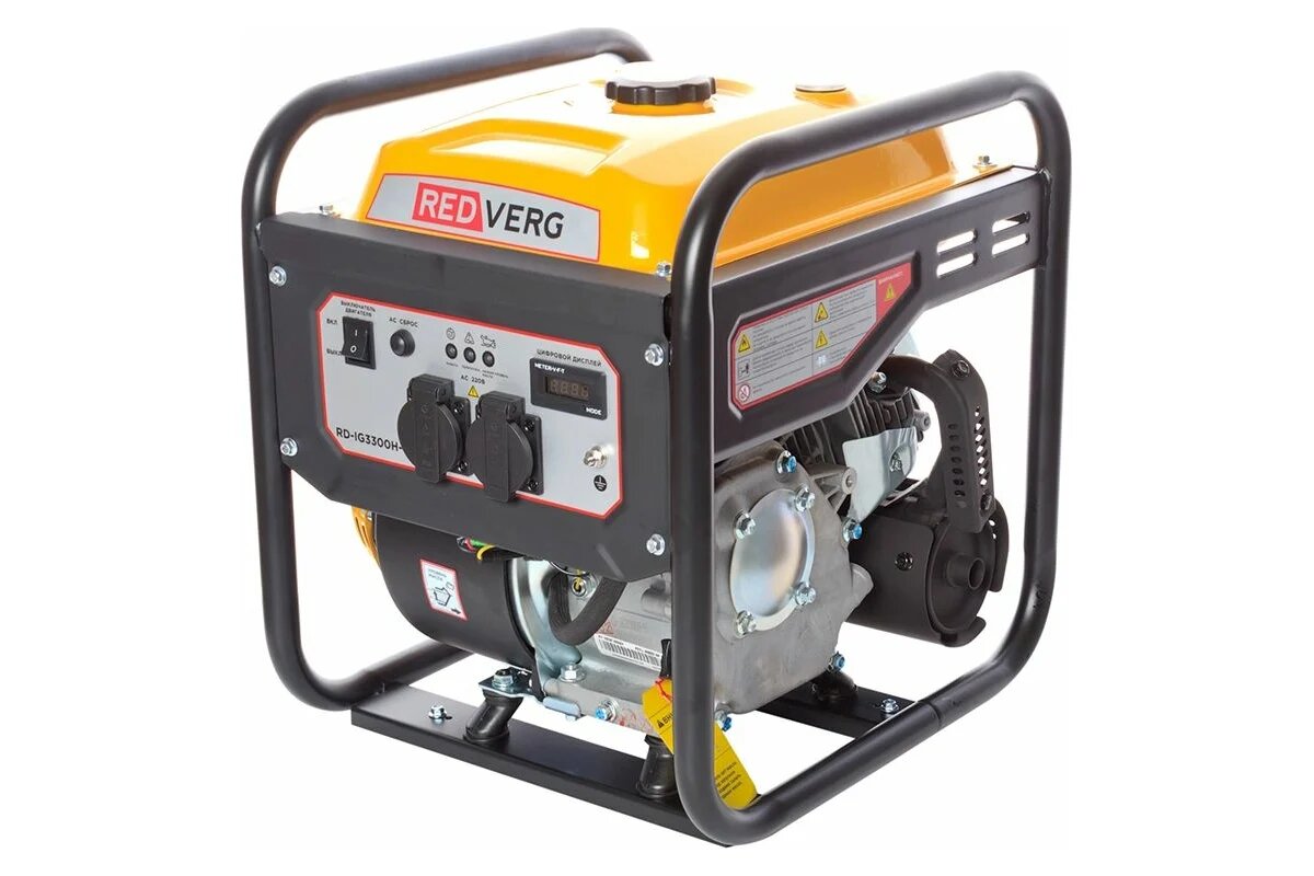 Инверторный бензиновый генератор открытого типа REDVERG RD-IG3300H-O