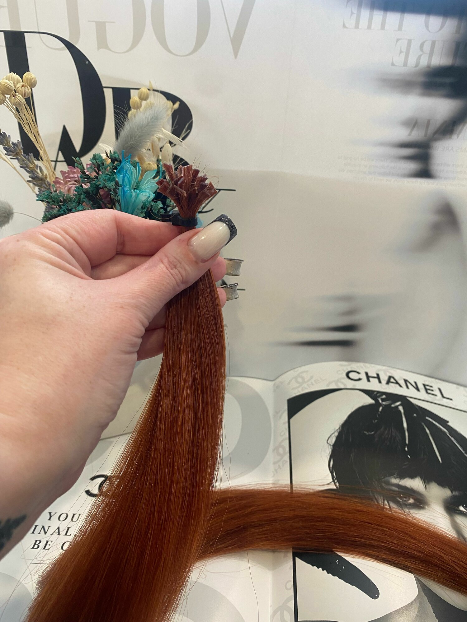 Биопротеиновые волосы на капсулах для наращивания