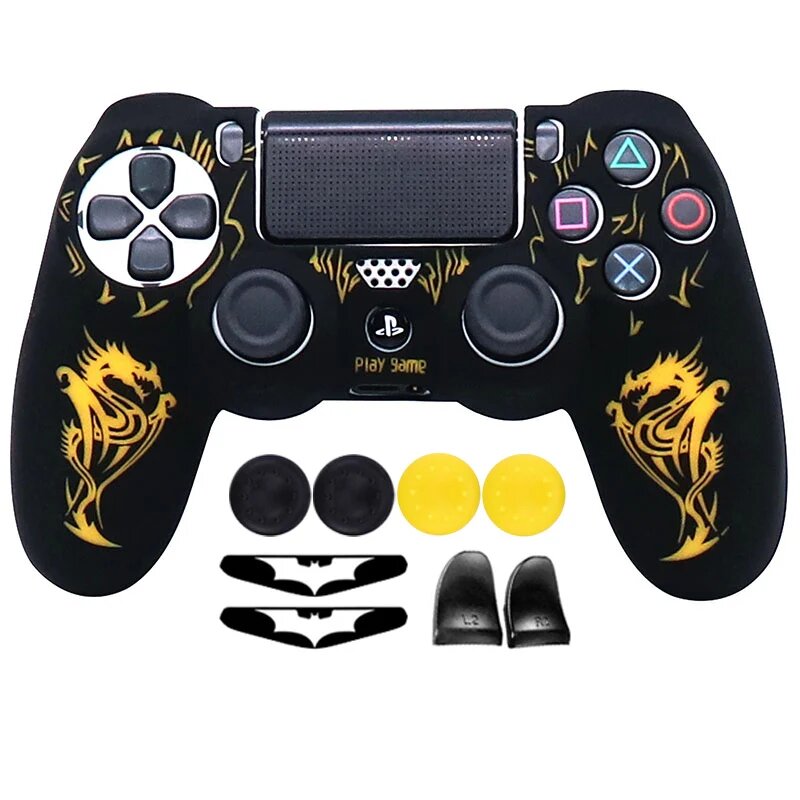 Мягкий силиконовый чехол для контроллера PS4 Ralan A0296-4