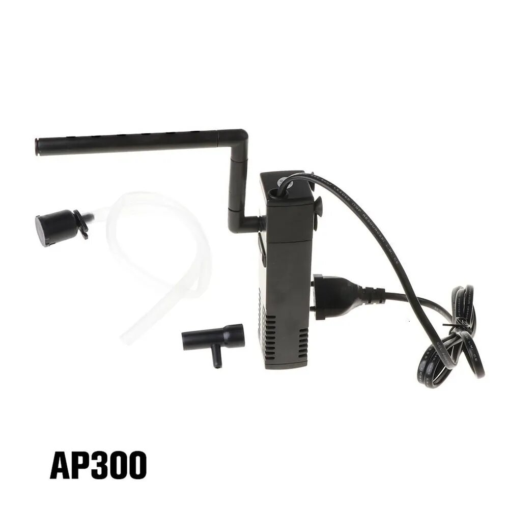 Фильтр для аквариума с рыбками встроенный фильтр аквариумных черепах "три в одном"-300