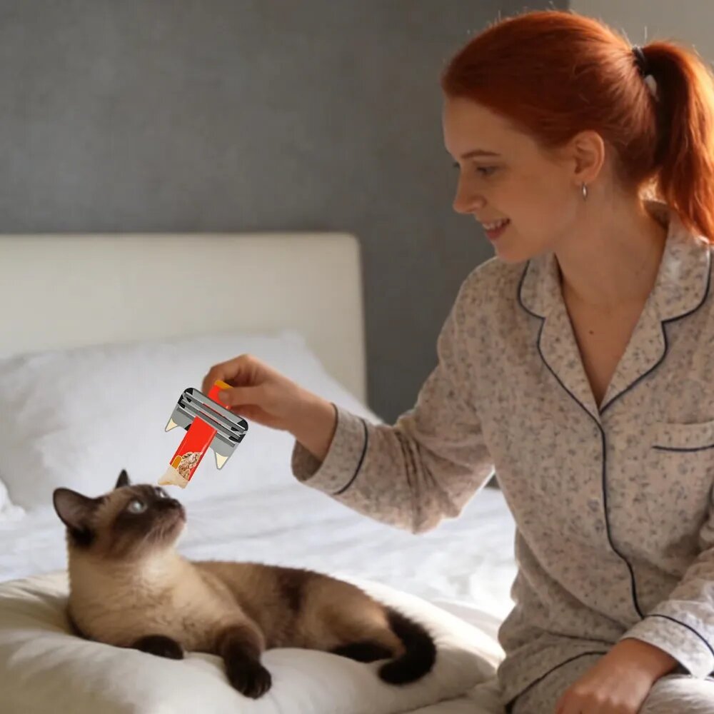 Экструдер для 3D-печати многоразовых лакомств для домашних животных , Кормушка для птиц и грызунов