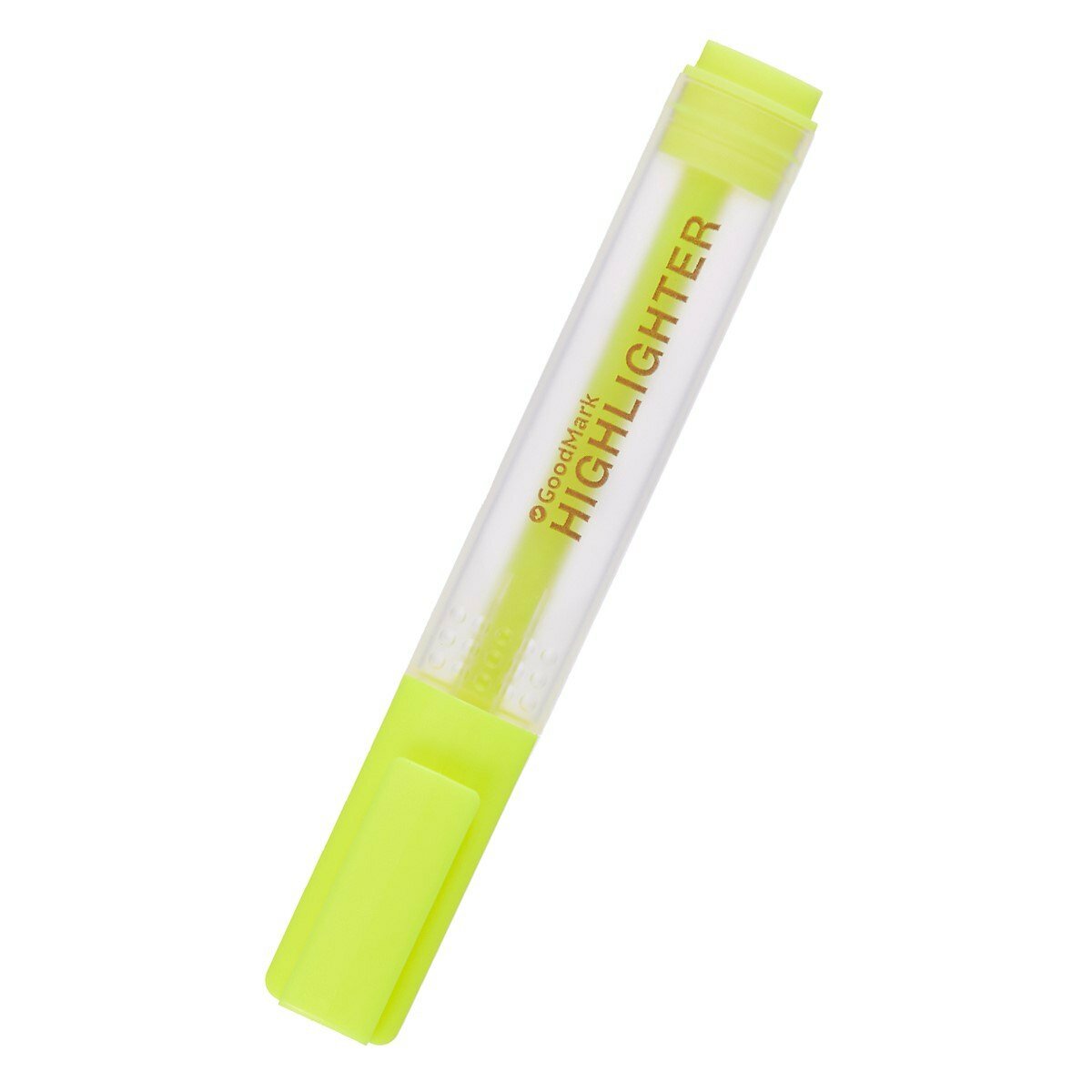 Текстовыделитель GoodMark, желтый 4 мм