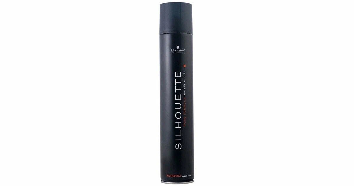 Безупречный лак для волос SILHOUETTE SCHWARZKOPF Professional ультрасильной фиксации Hairspray super hold, 750 мл
