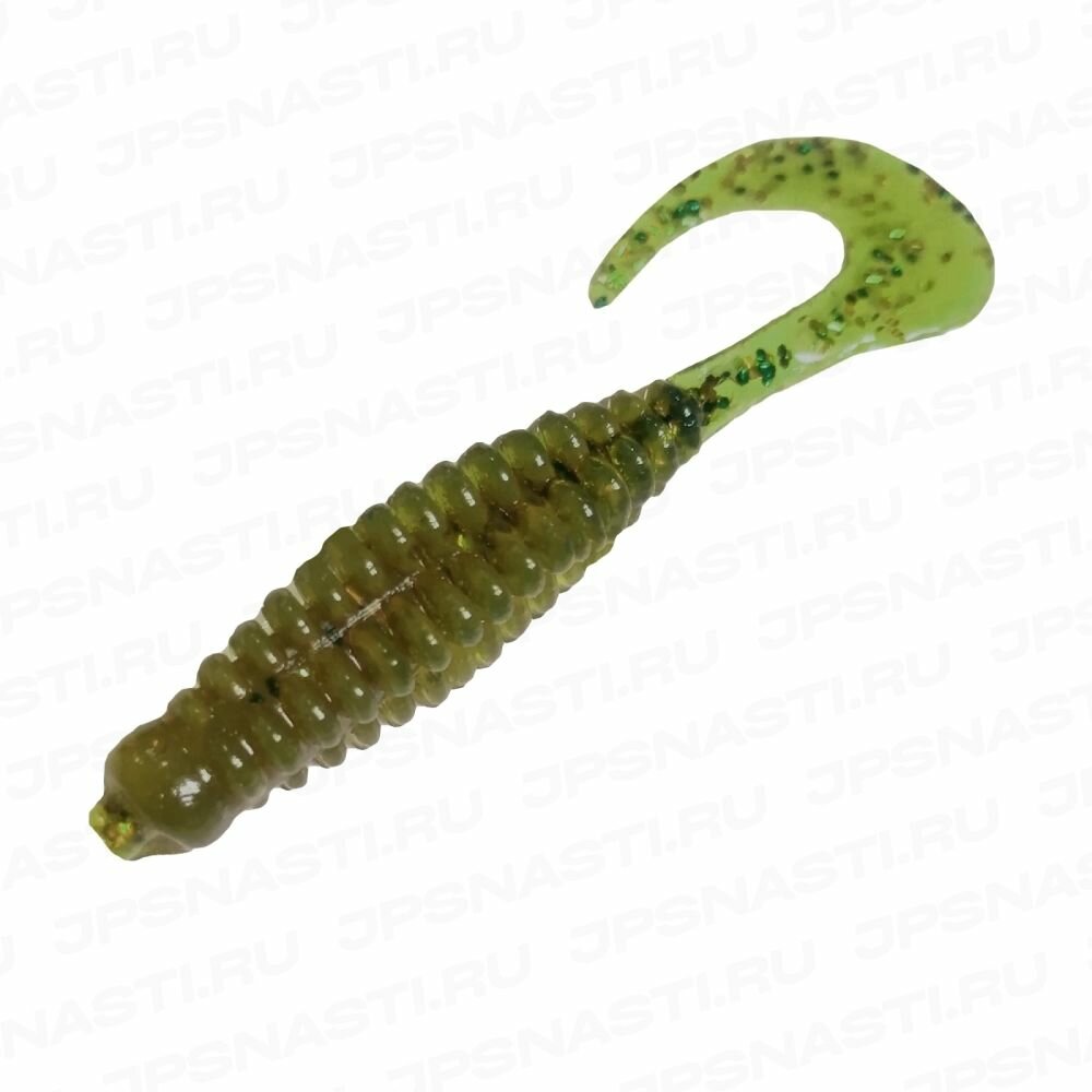 Силиконовые приманки Boroda Baits Phantom 55, машинное масло темное, хищник, блистер