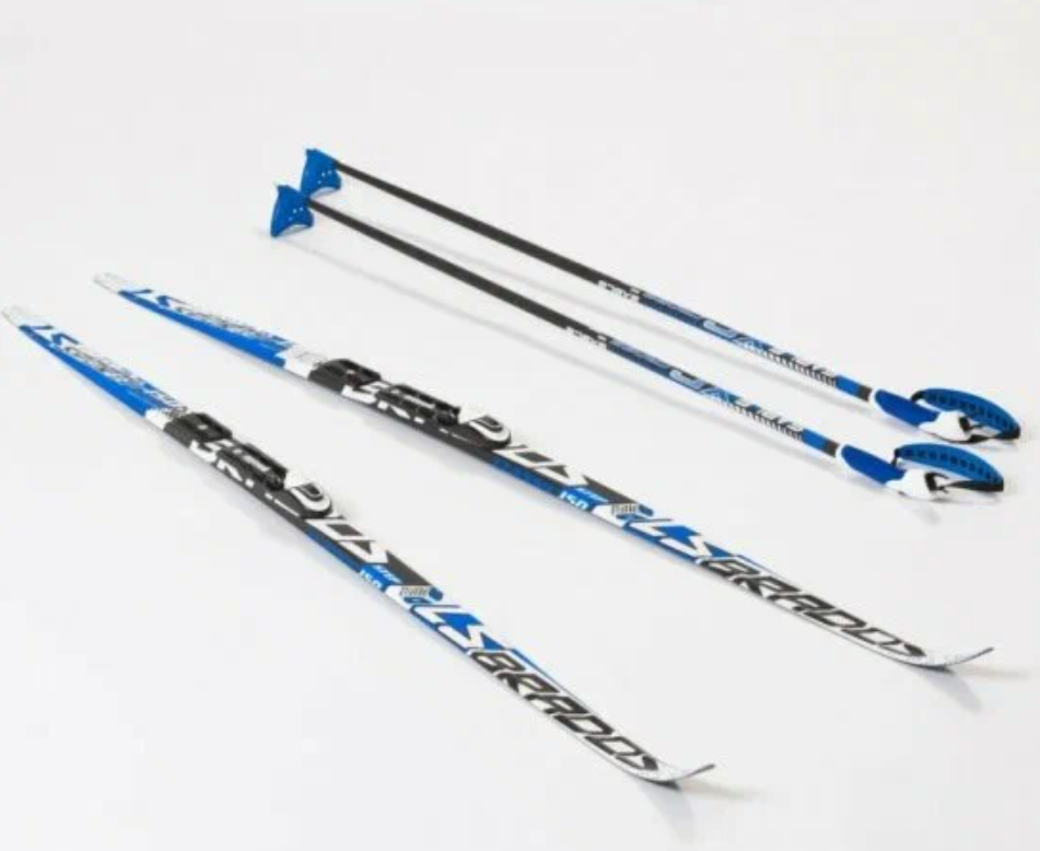 Комплект лыж STC с креплением NNN 140 step