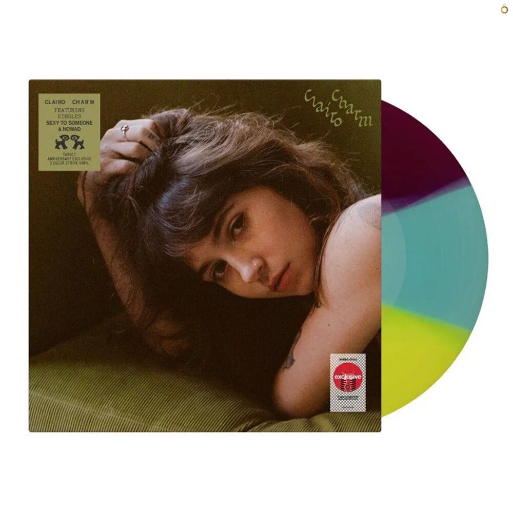 Виниловая Пластинка Clairo - Charm LP, Limited Edition, Yellow, Light Blue & Purple Striped — фото 1