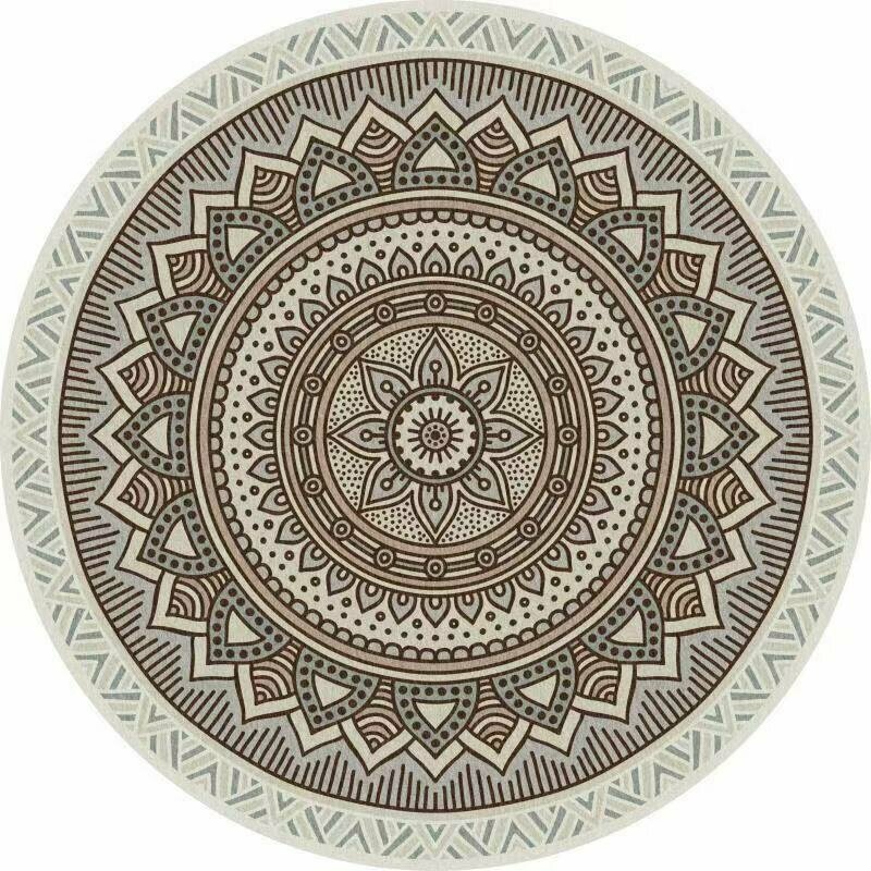 Марокканский уличный водонепроницаемый ворсистый ковер для украшения дома, коврик, 1.6m×1.6m