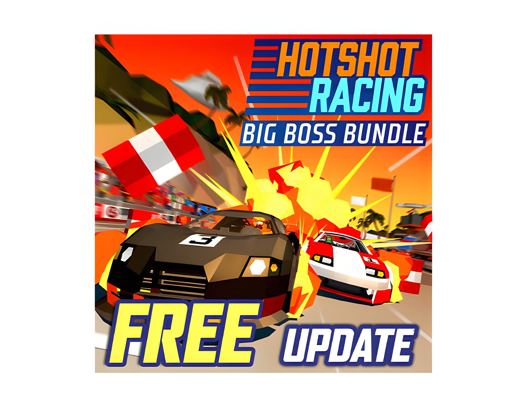 Hotshot Racing (Nintendo Switch - Цифровая версия, ключ активации) (EU)