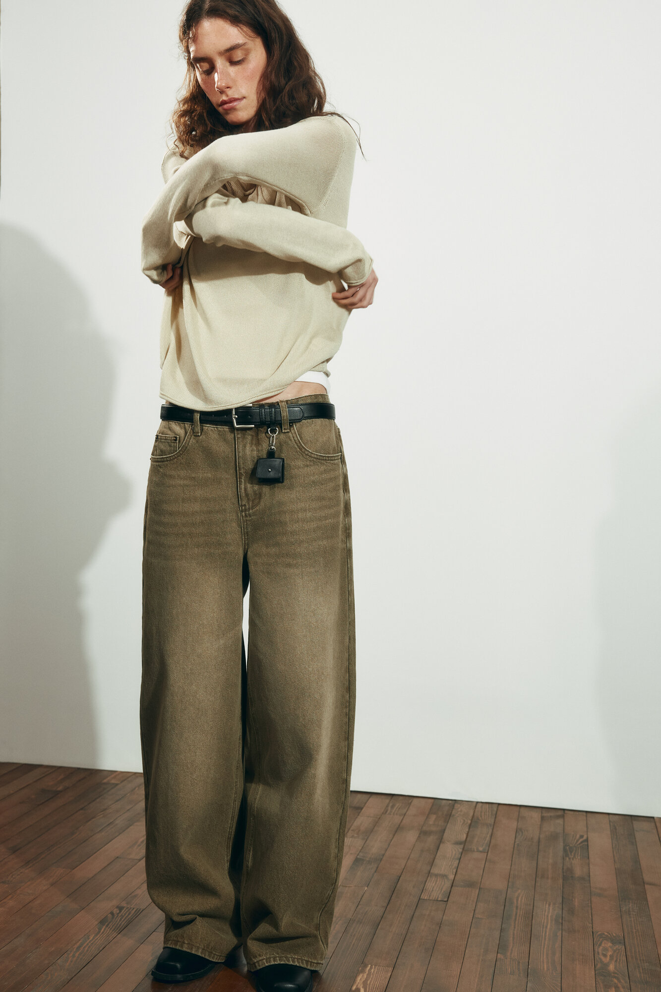 Джинсы багги mixmatch 