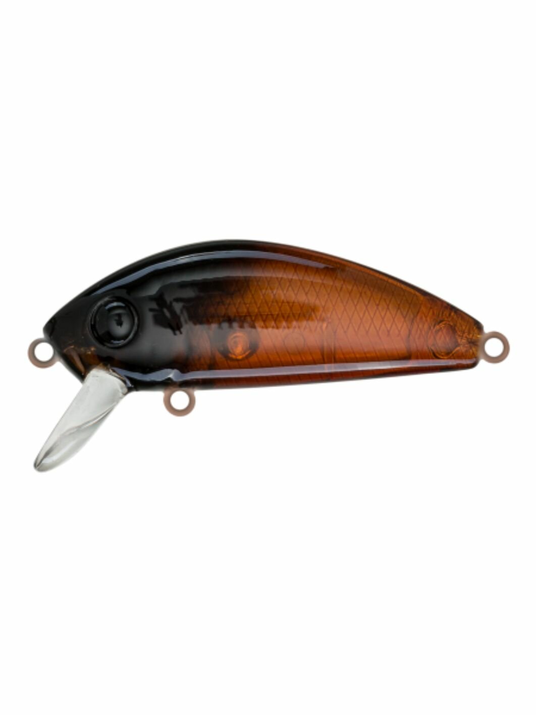 Воблер Минноу Strike Pro Mustang Minnow 45, 45 мм, 4,5 гр, Заглубление 0,2 м -0,5 м, Плавающий, цвет GC08G Maybug