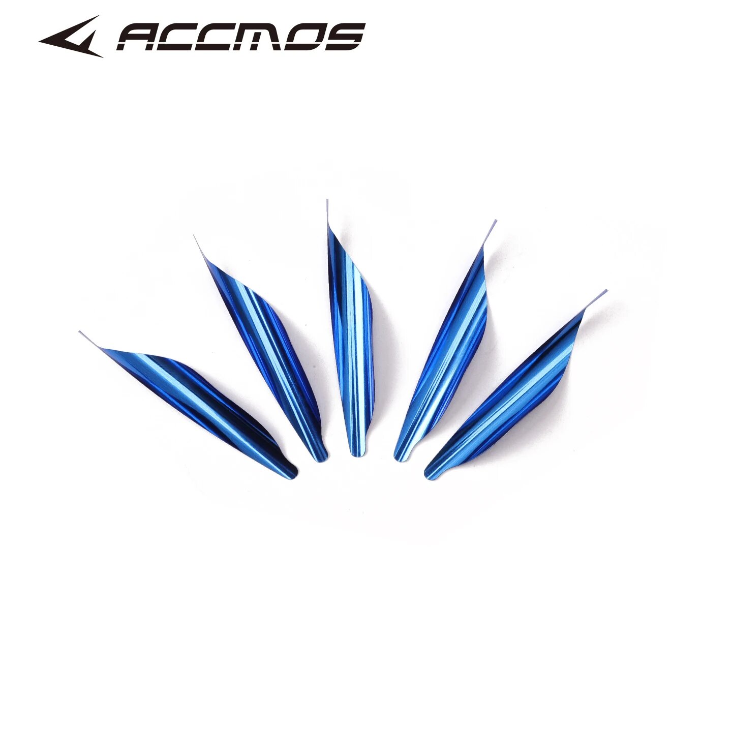 50 шт. 1,8 дюйма лопасти для стрельбы из лука, правое крыло, спиральное перо, Синий, 1.8inch, Синий